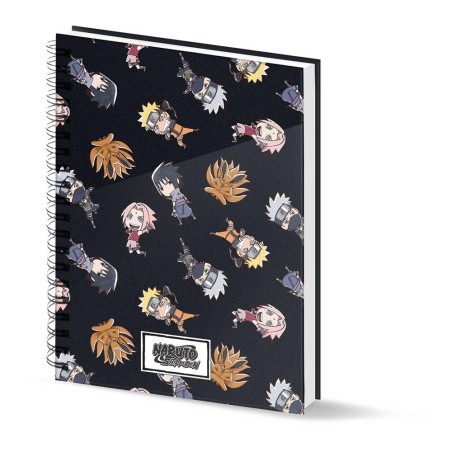 Naruto - Cahier A5 Naruto Wind - Figurine-Discount