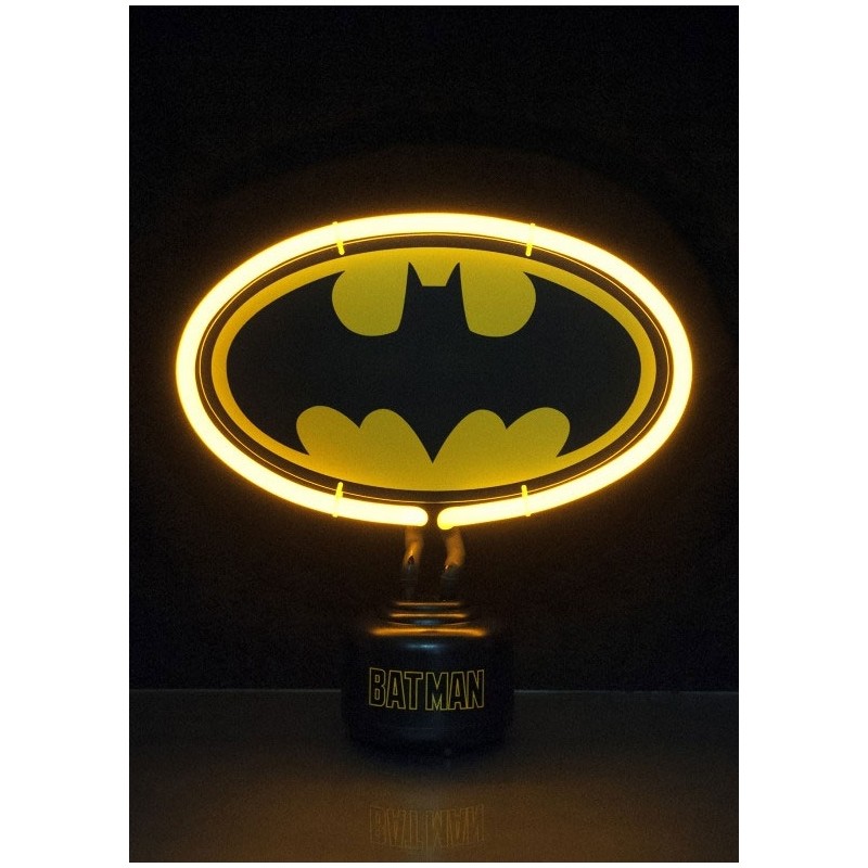 Batman - Lampe Neon Batman Crest 23 x 24 cm - Figurine-Discount