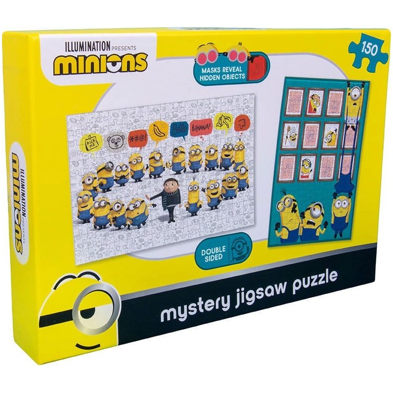 Les Minions - Puzzle à deux faces Mystery (100 pièces) - Figurine-Discount