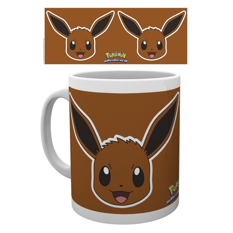 Pokemon - Mug Evoli Face - Figurine-Discount