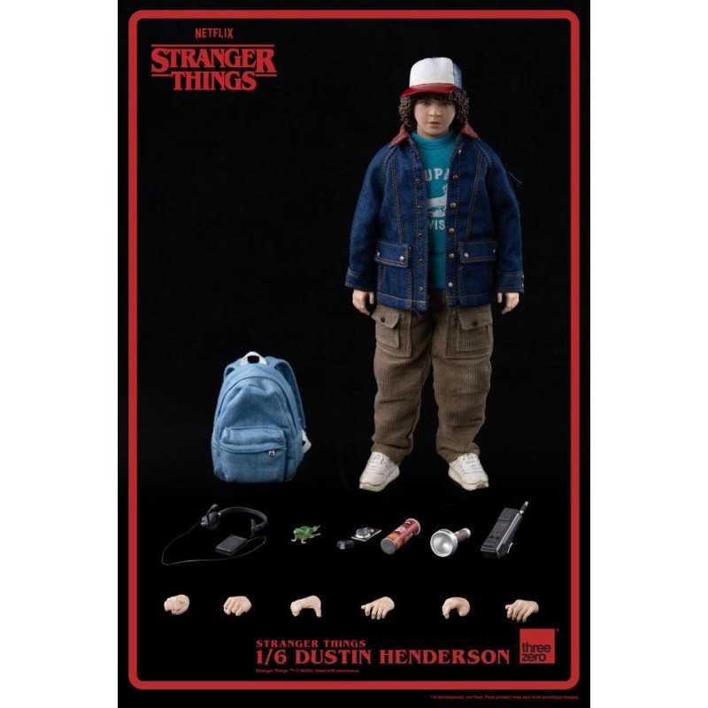 Stranger Things - Figurine 1/6 Dustin Henderson 23 cm
