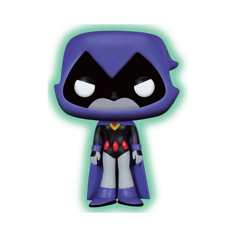 Teen Titans Go! - Figurine POP! Raven GITD 9 cm