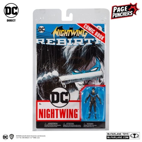 DC Direct - Figurine et comic book Page Punchers Nightwing (DC Rebirth ...
