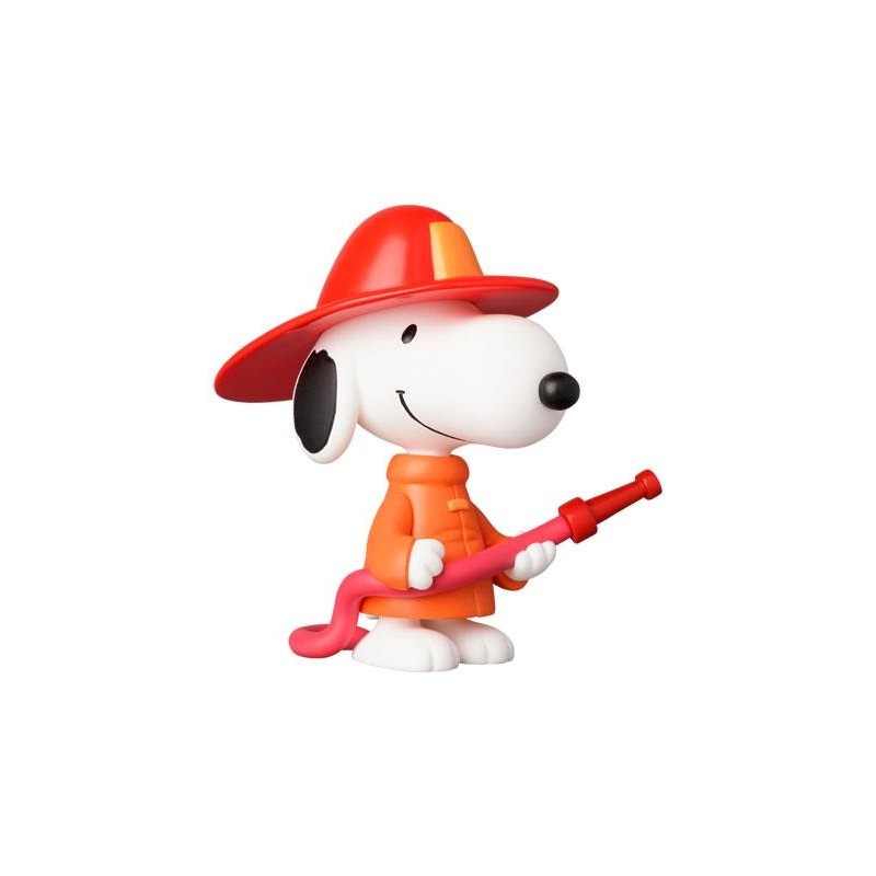 Snoopy - Mini figurine Medicom UDF série 14 Fireman Snoopy 7 cm ...