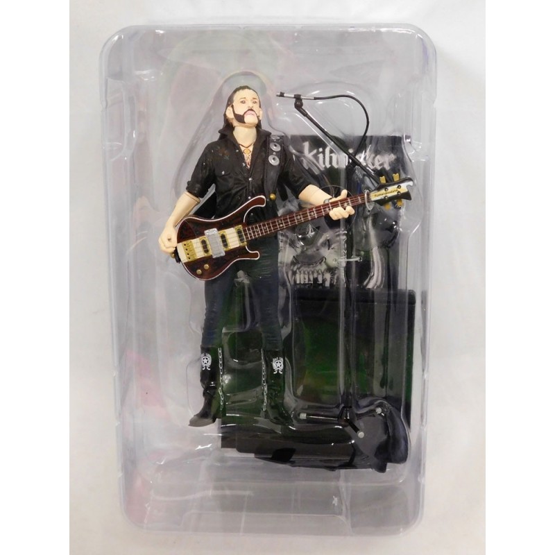 Motorhead - Figurine Lemmy Kilmister Rickenbacker Guitar Dark Wood 16 cm