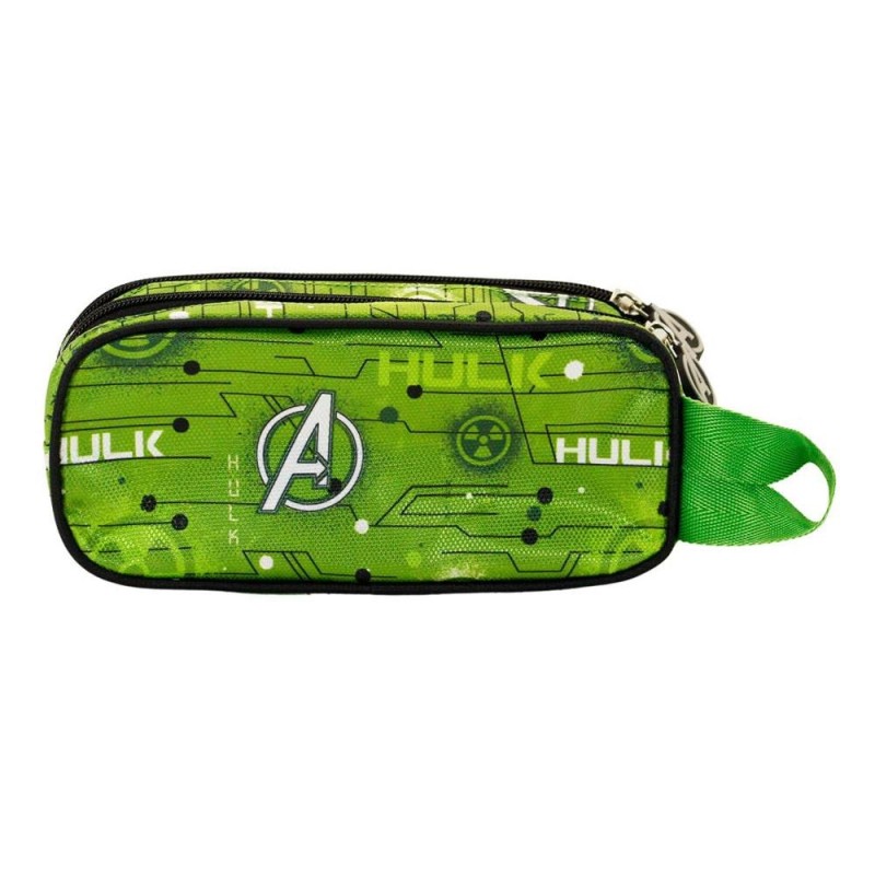 Marvel - Double Trousse à crayons Hulk Challenge