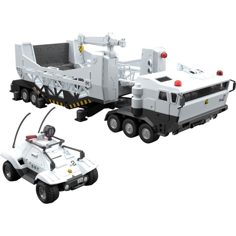 Mobile Police Patlabor - Figurines Plastic Model Kit Moderoid 1/60 Type 98 Command Vehicle ...