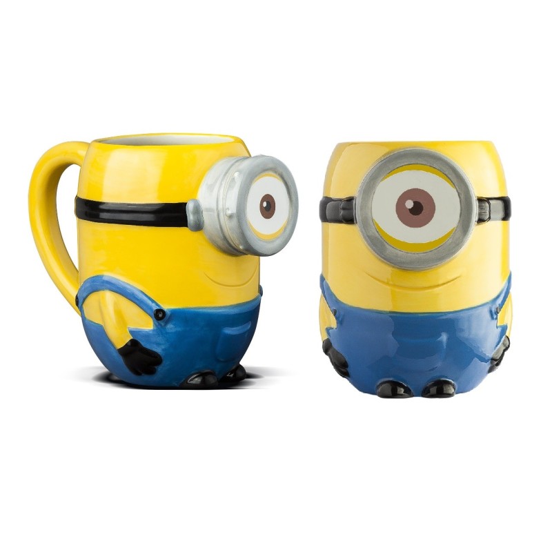 Minions - Mug 3D Stuart 12cm - Figurine-Discount