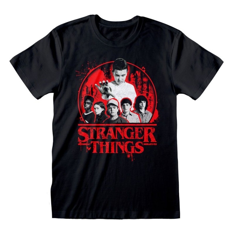Stranger Things - T-Shirt Logo Circle - Figurine-Discount