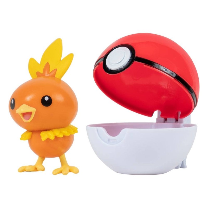 Pokémon - Poké Balls Clip'n'Go Wave 11 Poussifeu & Poké Ball