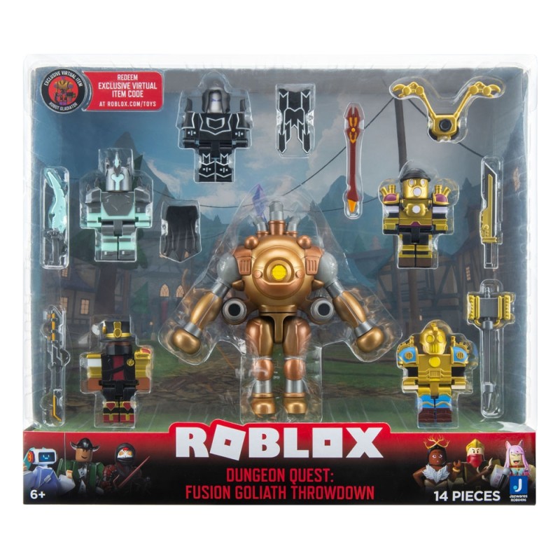 Roblox - Playset Figurines Dungeon Quest: Fusion Goliath Throwdown