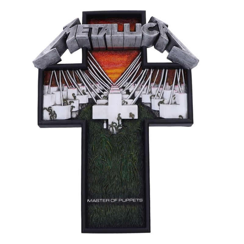 Metallica - Décoration murale Master of Puppets 32 cm