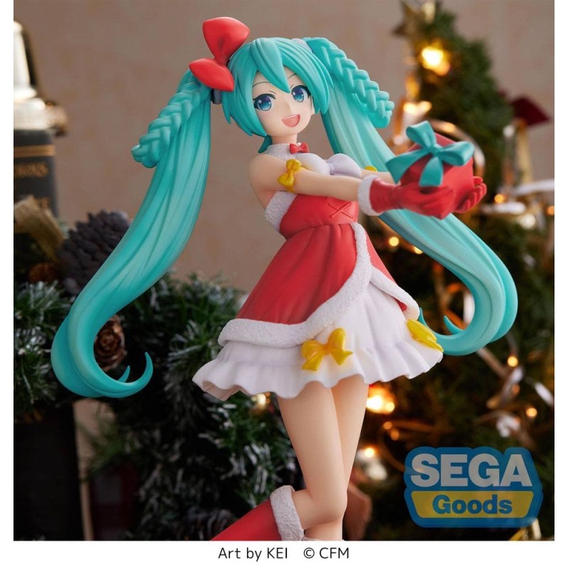 Hatsune Miku Series - Statuette SPM Hatsune Miku Christmas 2022 Ver. 21 cm
