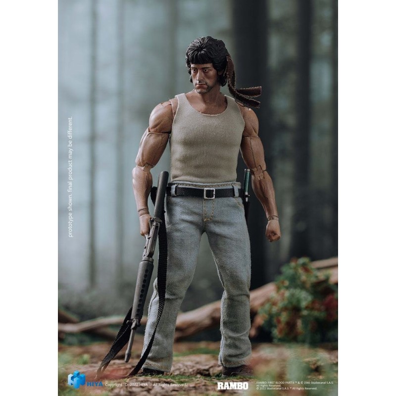 Rambo - Figurine 1/12 Exquisite Super John Rambo 16 cm