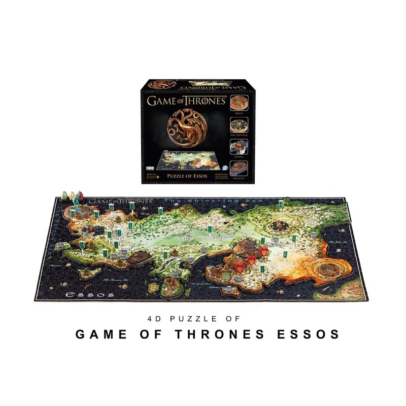 Game of Thrones - Puzzle 3D Essos (1350 pieces)