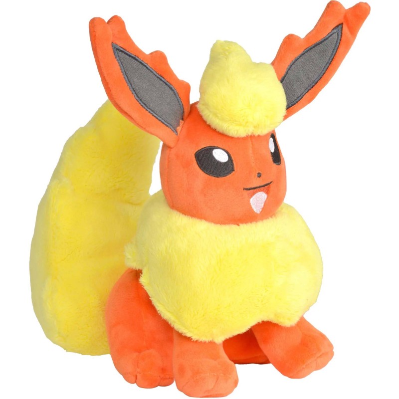Pokémon - Peluche Pyroli 20 cm - Figurine-Discount