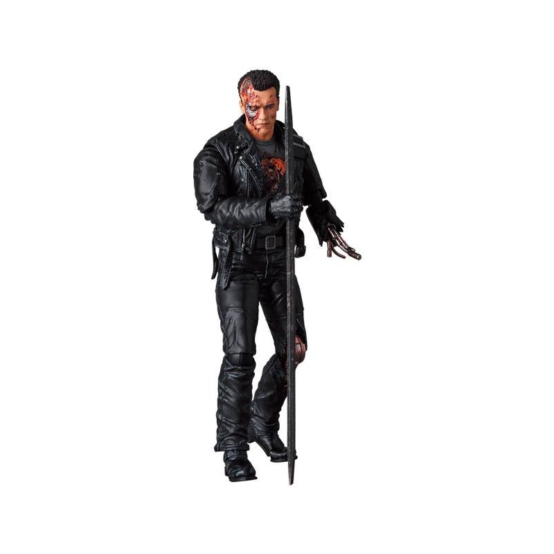 Terminator 2 - Figurine MAFEX T-800 Battle Damage Ver. 16 cm - Figurine ...
