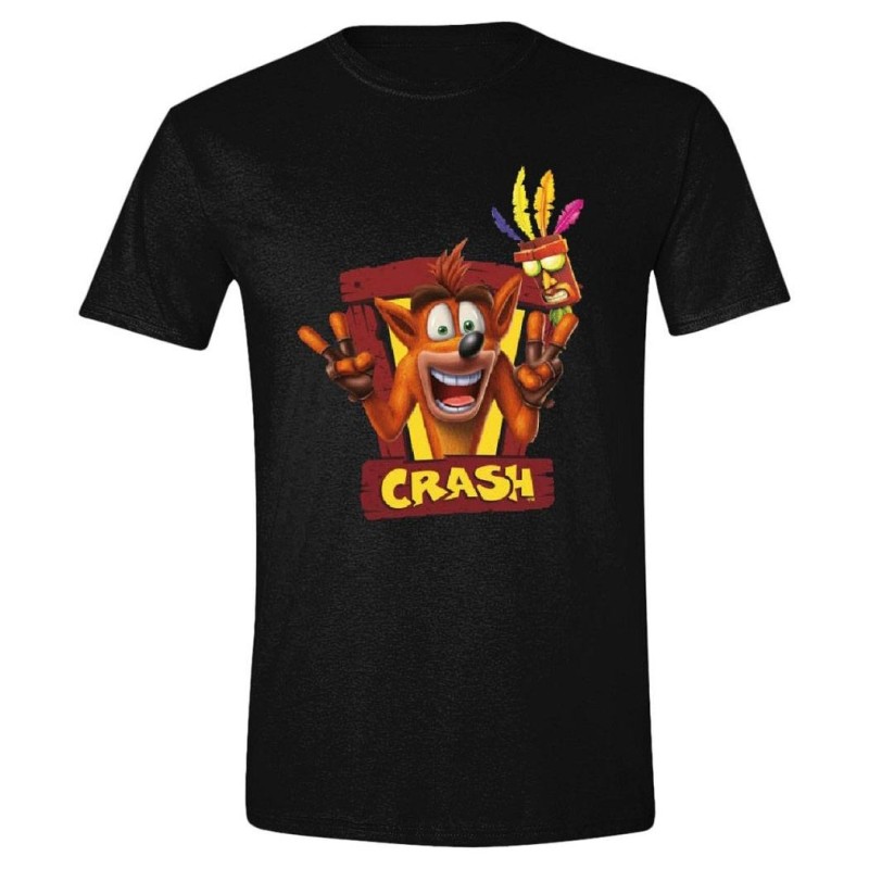 Crash Bandicoot - T-Shirt Framed - Figurine-Discount