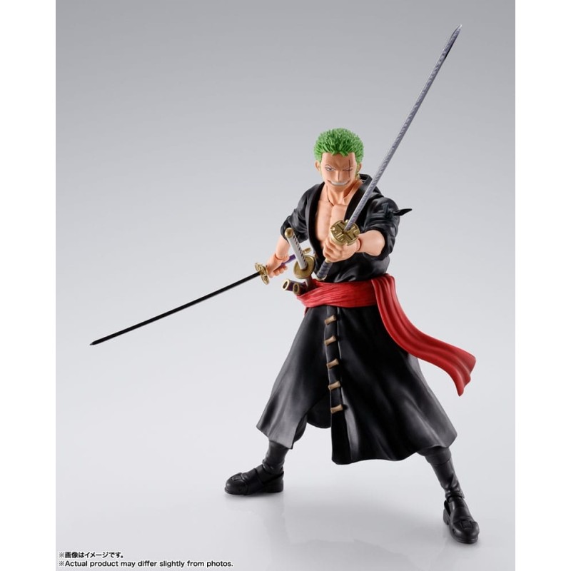 One Piece - Figurine S.H. Figuarts Roronoa Zoro (The Raid on Onigashima ...