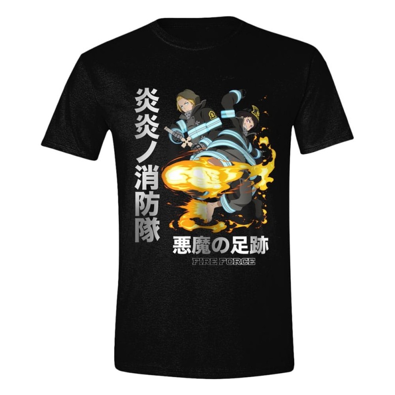 Fire Force - T-Shirt Devils Footprints - Figurine-Discount