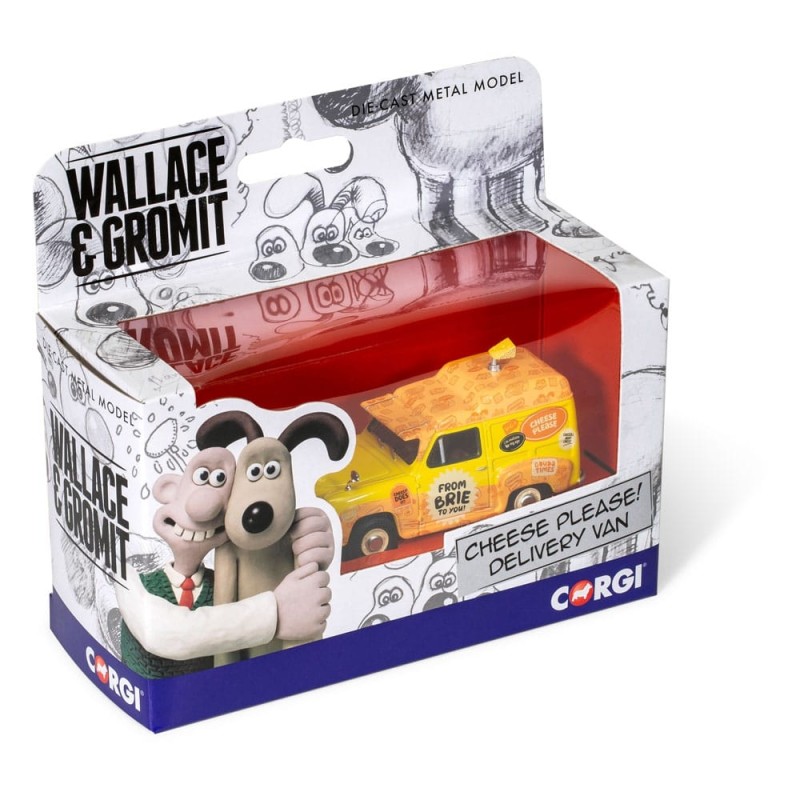 Wallace & Gromit - Véhicule 1/43 Austin A35 Van - Cheese Please ...