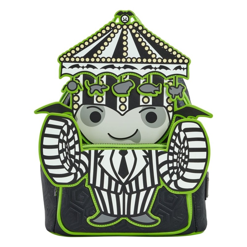 Beetlejuice - Mini Sac à dos Pinstripe heo Exclusive By Loungefly