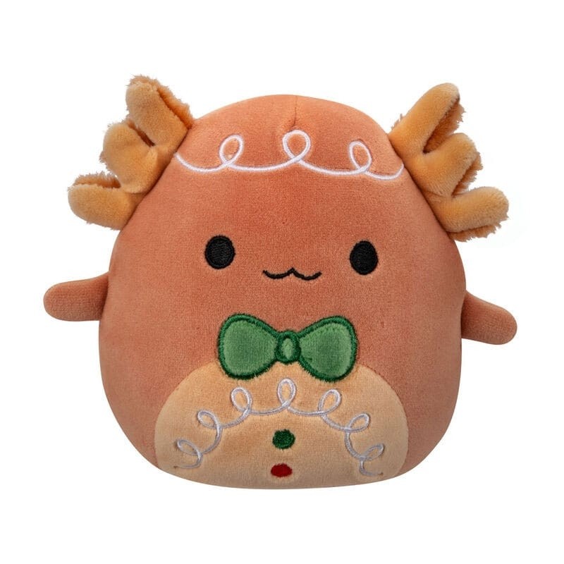 Squishmallows - Peluche Brown Gingerbread Axolotl 12 cm - Figurine-Discount