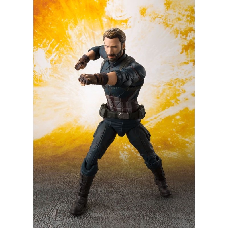 Avengers Infinity War - Figurine S.H. Figuarts Captain America ...