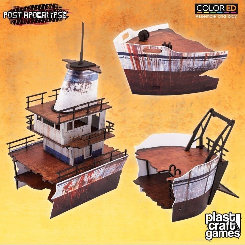 Post Apocalypse ColorED - Maquette pour jeu de figurines 28 mm Stranded ...