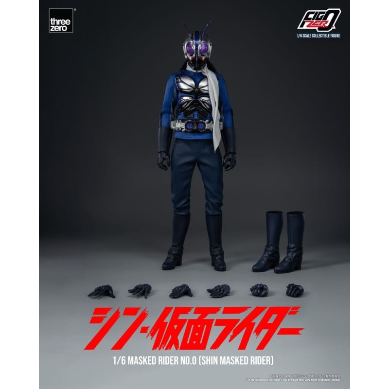 Kamen Rider - Figurine FigZero 1/6 Masked Rider No.0 (Shin Masked Rider ...