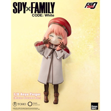 Spy x Family Code: White - Figurine FigZero 1/6 Anya Forger Winter ...