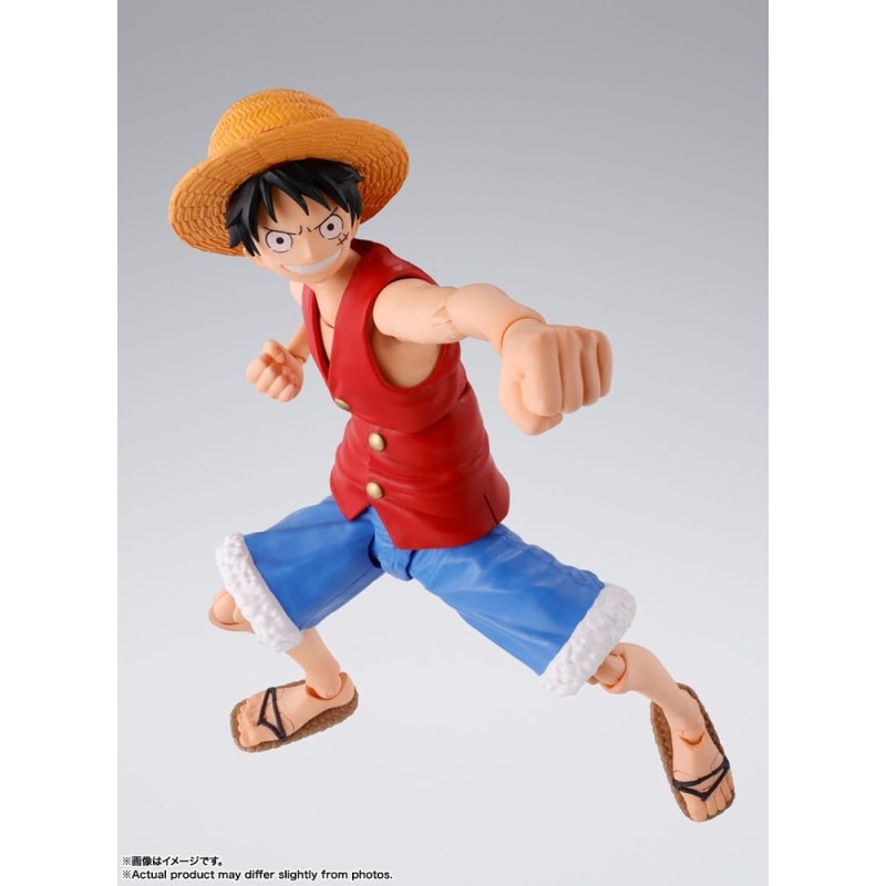 One Piece - Figurine S.H. Figuarts Monkey D. Ruffy Romance Dawn 15 cm