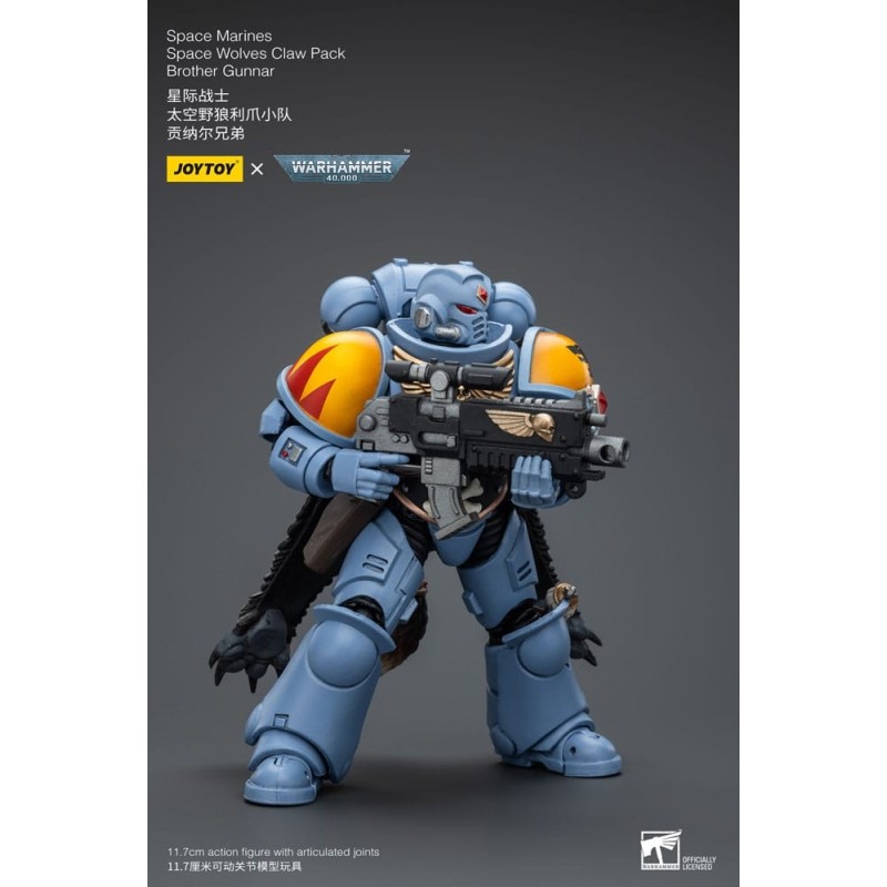Warhammer 40k - Figurine 1/18 Space Marines Space Wolves Claw Pack ...