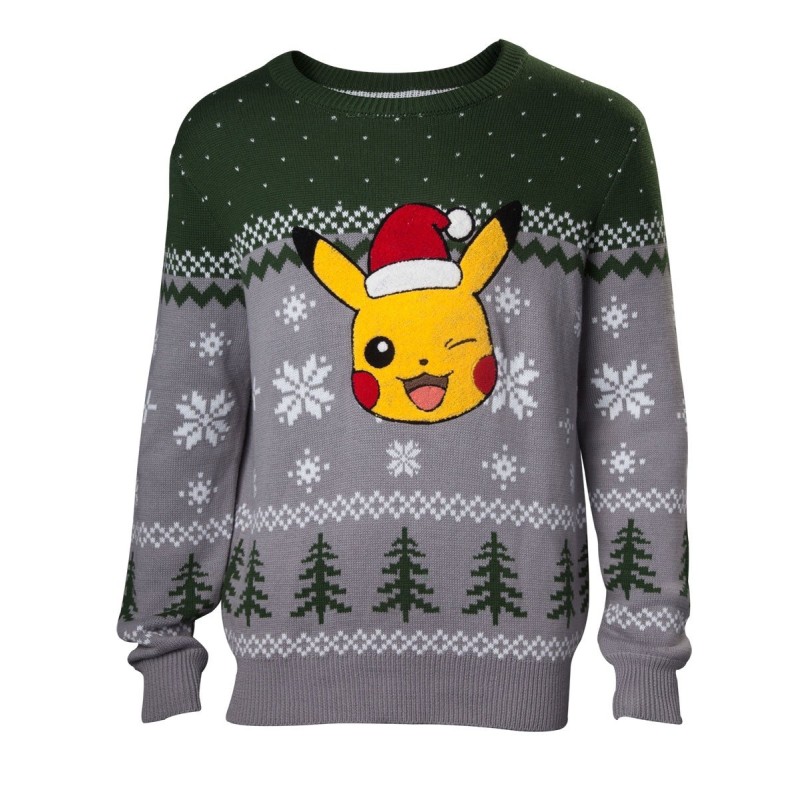 Pokemon - Sweat Christmas Pikachu - Figurine-Discount