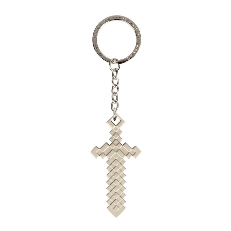 Minecraft - Porte-clés métal Metal Sword 4 cm - Figurine-Discount