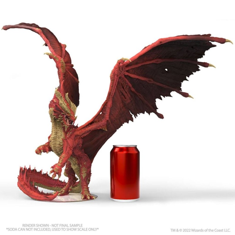 Dungeons & Dragons Icons of the Realms - Statuette Balagos, Ancient Red ...