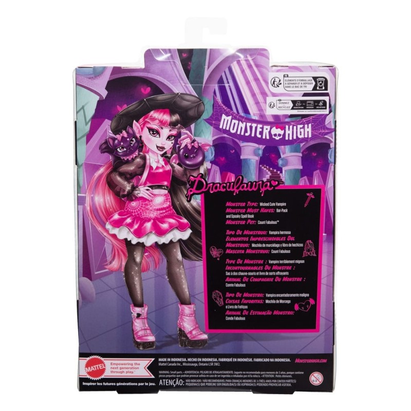 Monster High - Poupée Draculaura 25 cm