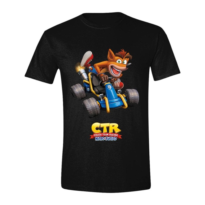 Crash Team Racing - T-Shirt Crash Car - Figurine-Discount