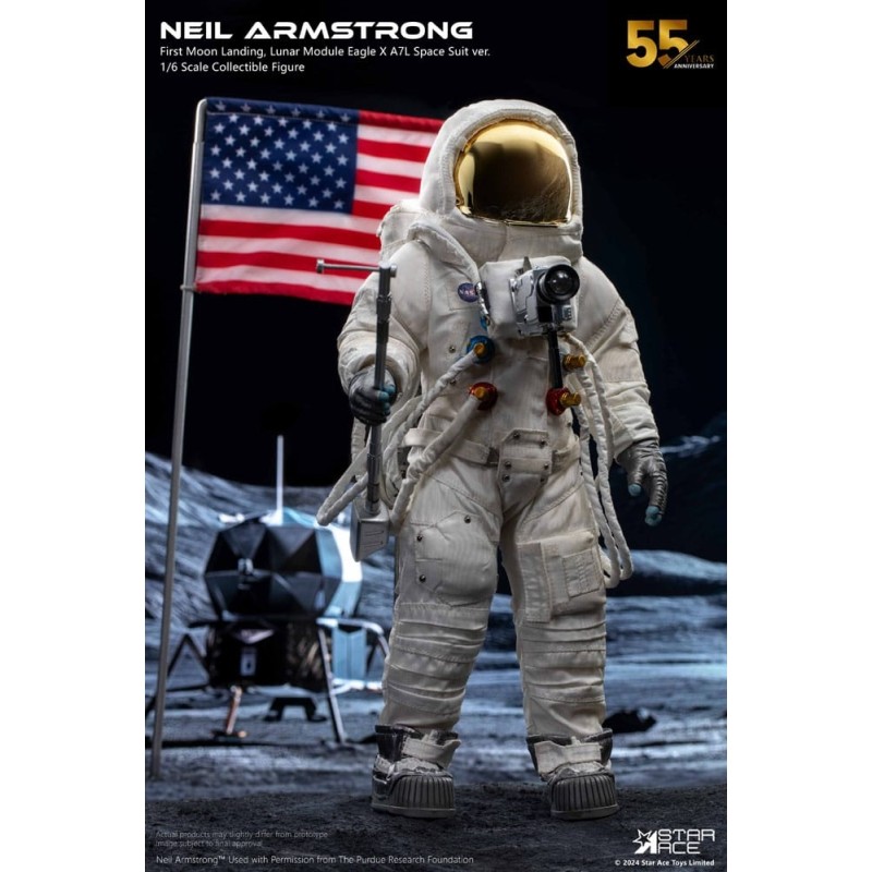 Neil Armstrong - Figurine 1/6 Neil Armstrong Deluxe Version 30 cm