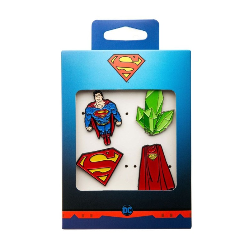 DC Comics - Pack 4 badges Superman