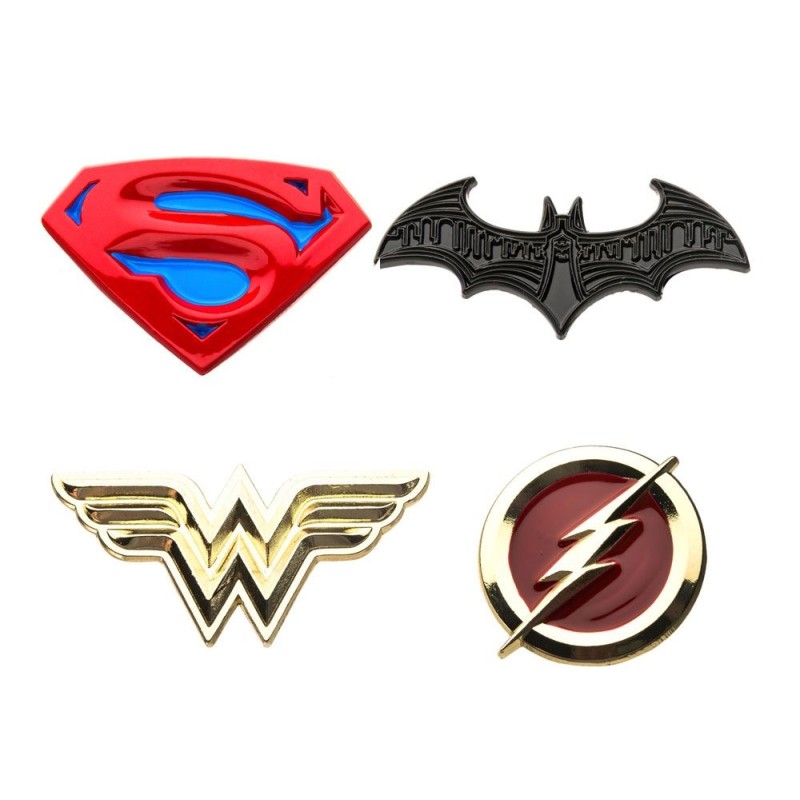DC Comics - Pack 4 badges Justice League