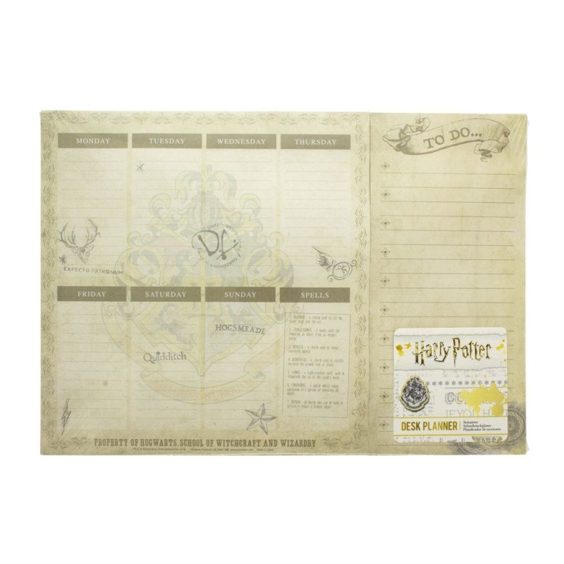 Harry Potter - Sous-main Weekly Planner 18 x 23 cm - Figurine-Discount