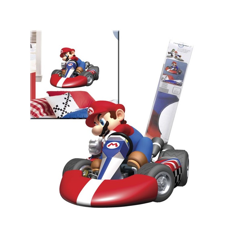 NINTENDO - Stickers géant repositionnable Super Mario Kart Wii