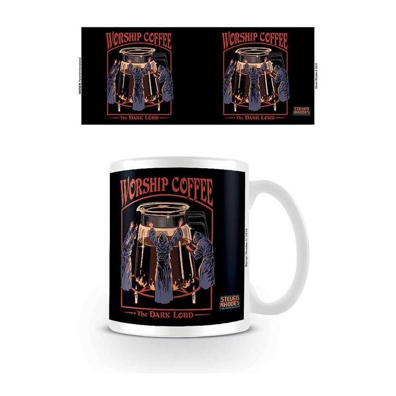 Steven Rhodes - Mug Worship Coffee - Figurine-Discount