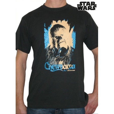 STAR WARS - Tshirt DJ Wookie MC dark grey