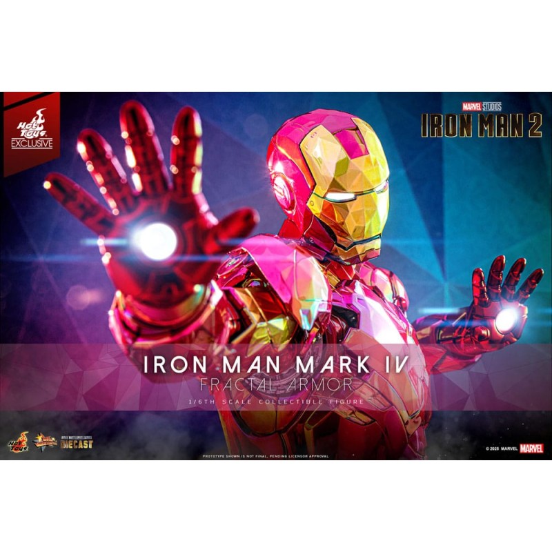 Iron Man - Figurine Movie Masterpiece Diecast 1/6 Iron Man Mark VI ...
