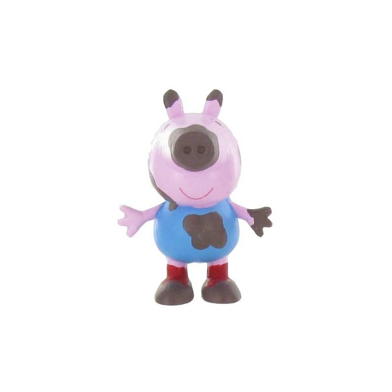 Peppa Pig - Mini Figurine George On The Mud - 5 cm - Figurine-Discount
