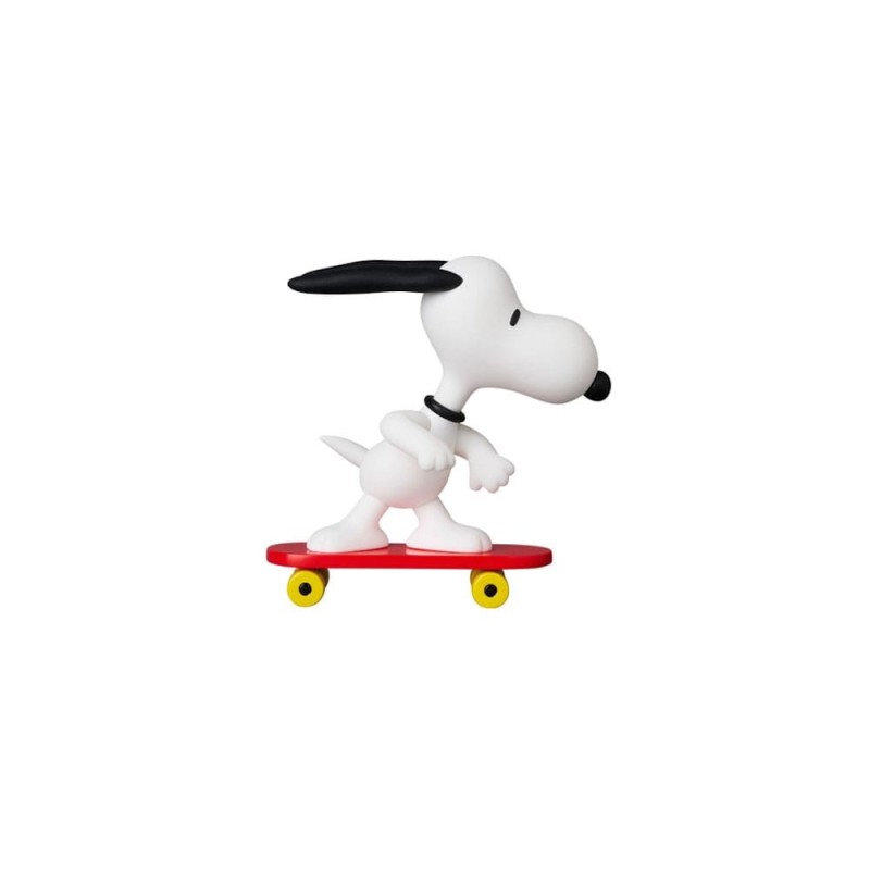 Snoopy - Mini figurine Medicom UDF série 17 Snoopy Skateboard 7 cm