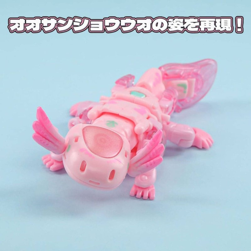 Beastbox - Figurines Cubes BB-63A Heatmiser (Axolotl) 10 cm