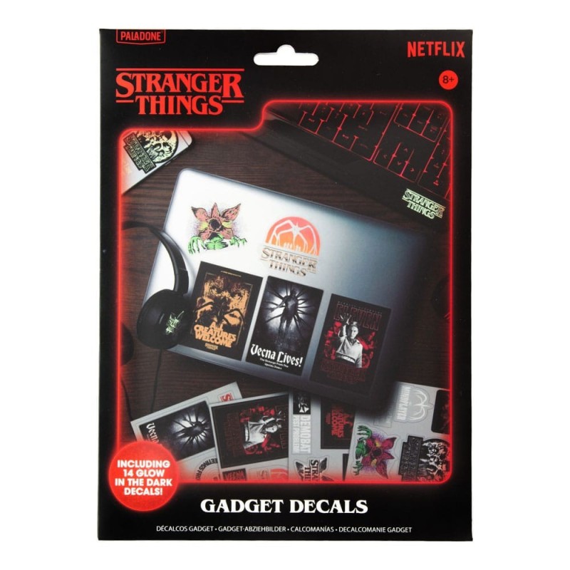 Stranger Things 5 - Autocollants Stranger Things 5 Glow in the Dark